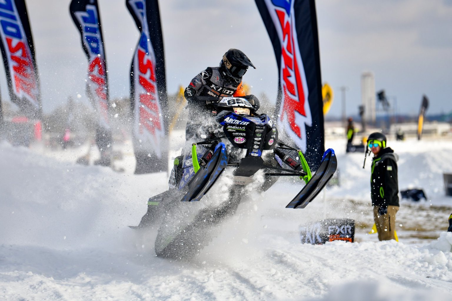Isaac Otto Wins, Mason Broden Shows Grit at Canterbury Snocross ...