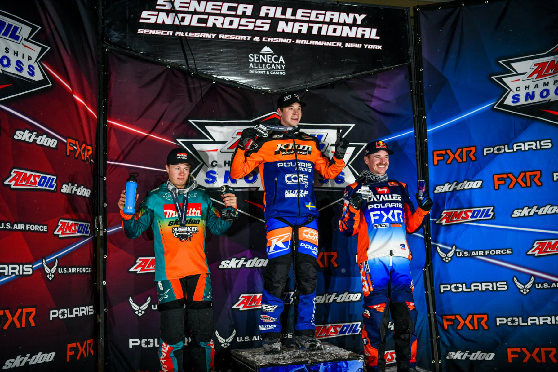 Harr and Dillon Dominate Opening Night at Seneca Allegany Snocross ...