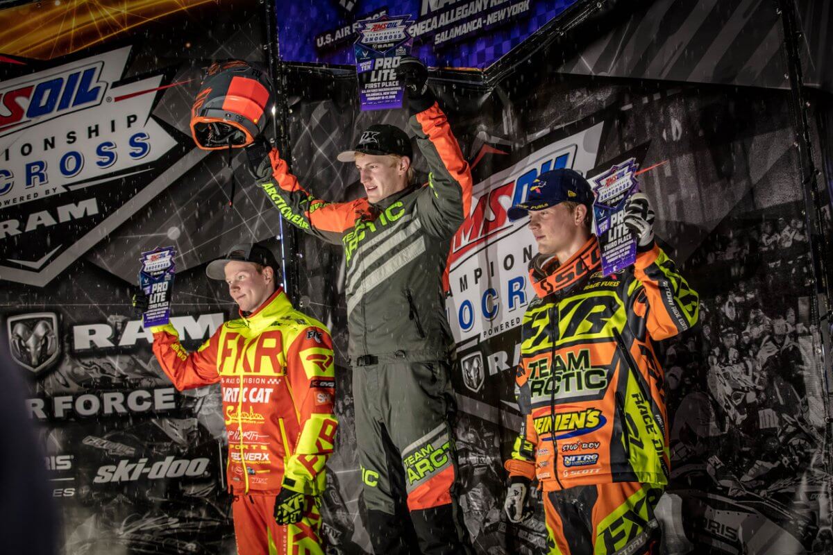 Kody Kamm & Daniel Benham Sweep Out East – AMSOIL Championship Snocross