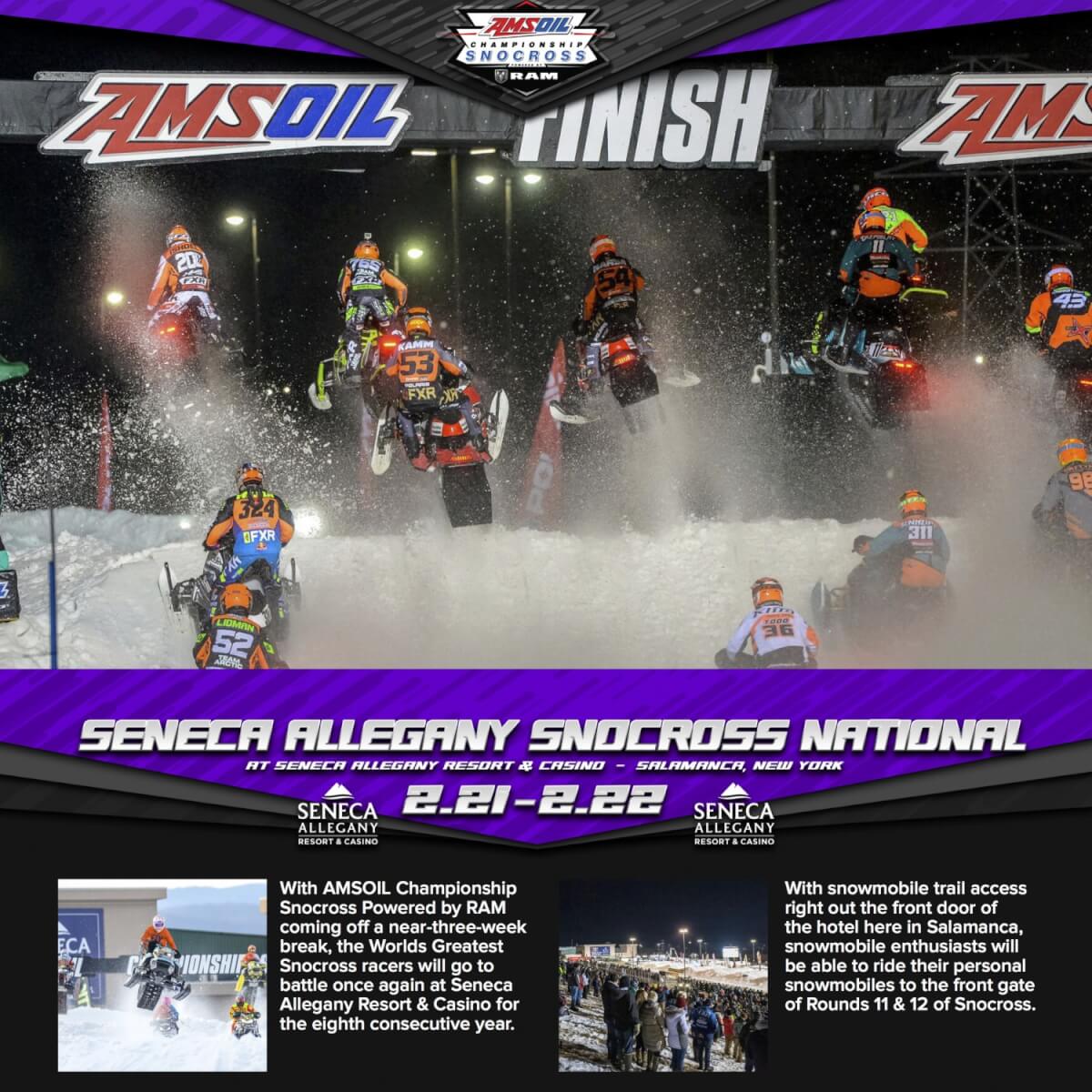 Seneca Allegany Snocross National Historical Package – AMSOIL ...