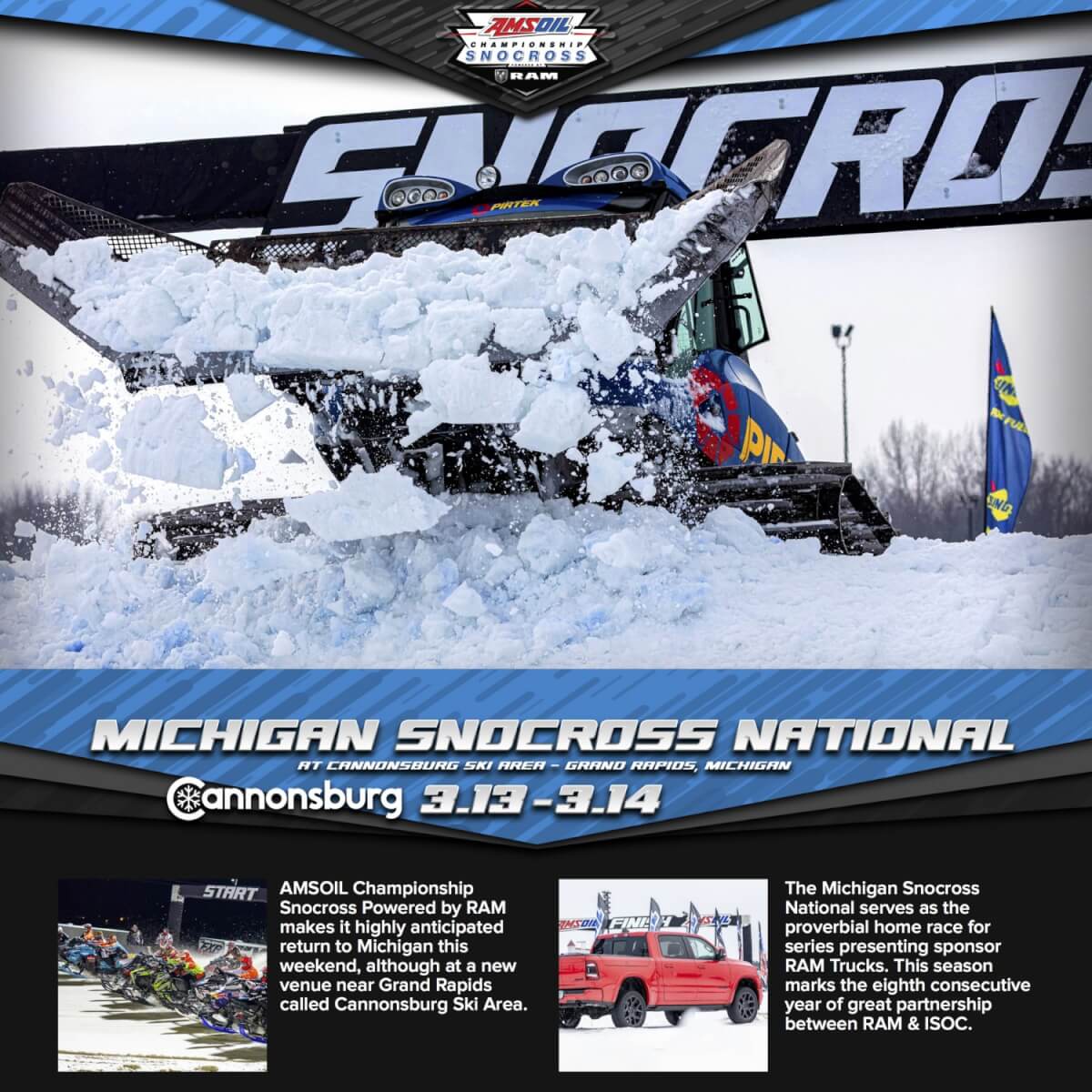 Michigan Snocross National Historical Package – AMSOIL Championship ...