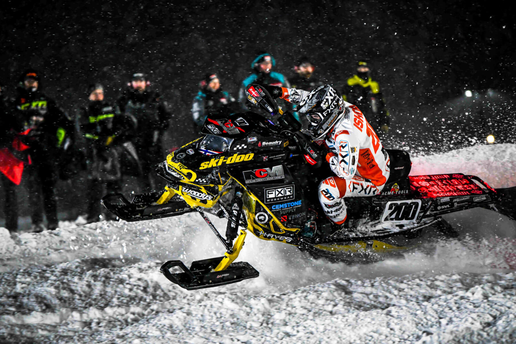 Winters Best Bring Big Action to a Snowy Saturday at Shakopee Snocross ...